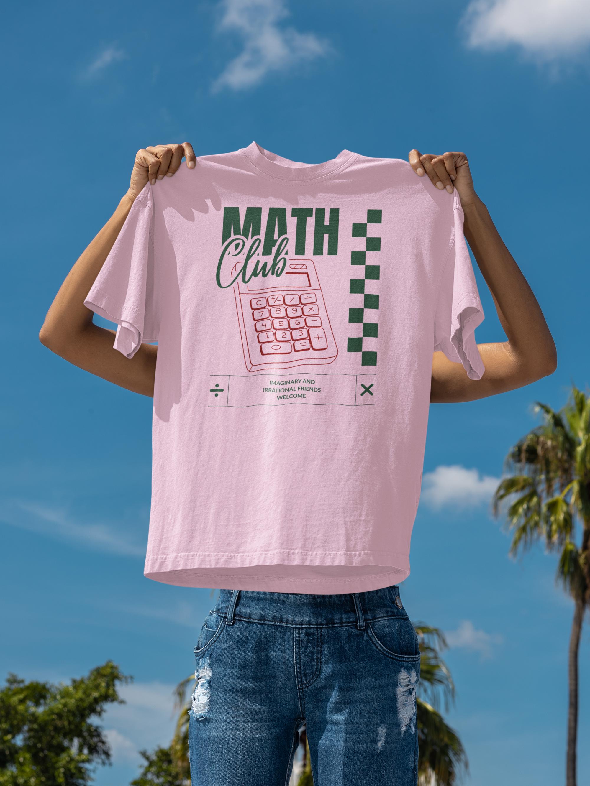 Comfort Colors Math Club Shirt | Funny Teacher Gift, Retro Nerdy ...