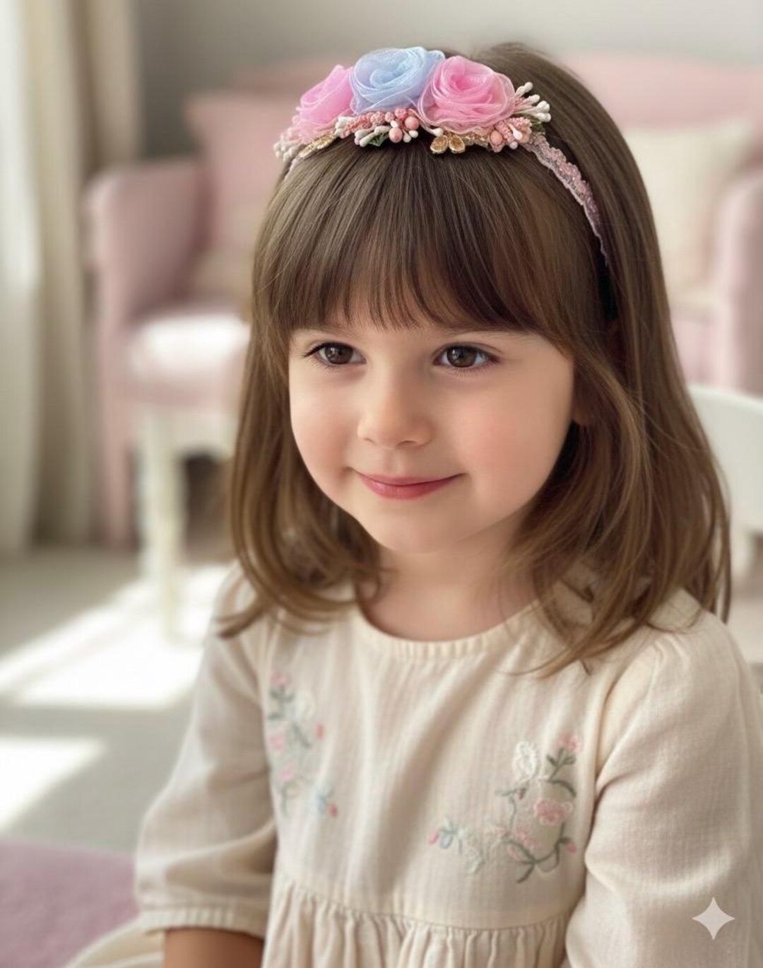Custom Baby Flower Headband / Custom Little Girls Headband - Etsy