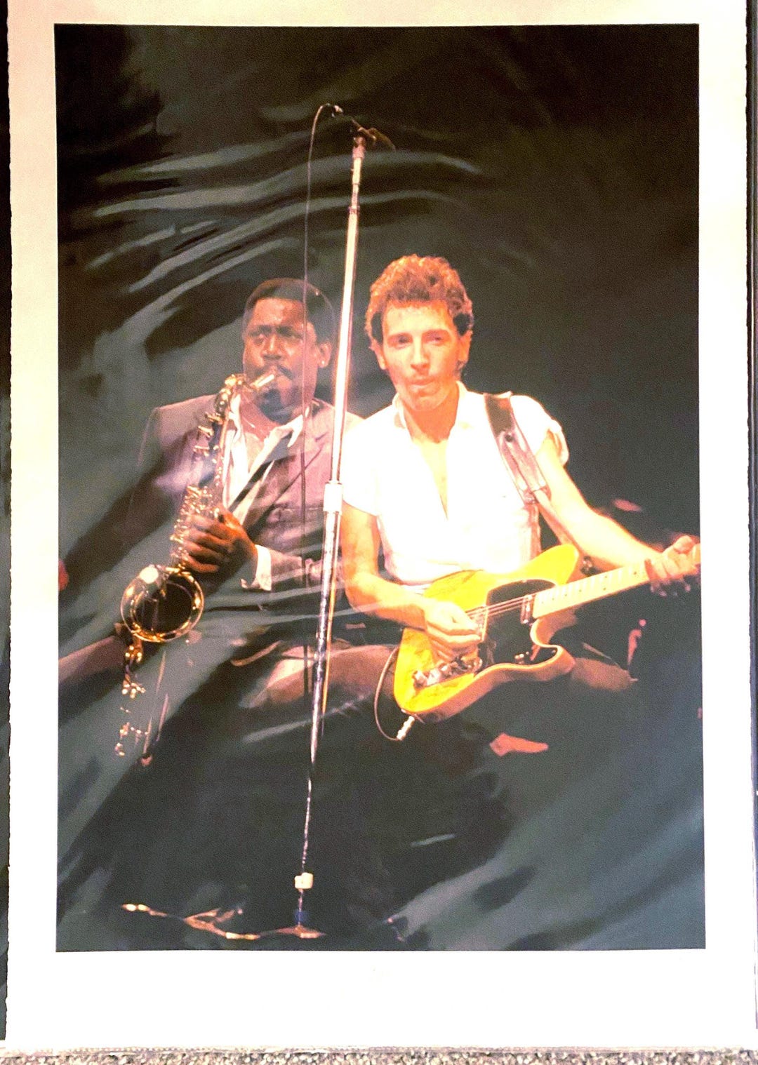 RARE Bruce Springsteen Print From Hulton Archive of London #47/275 ...
