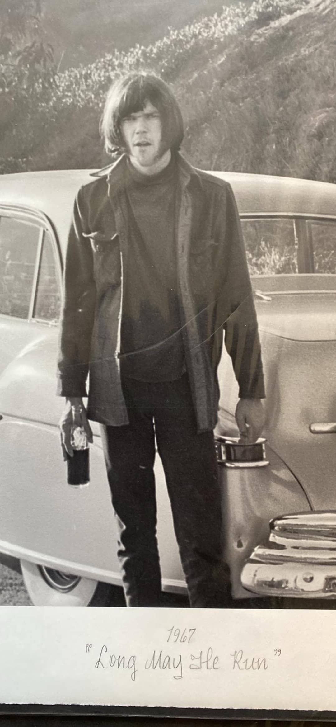 RARE Neil Young Print From Hulton Archive of London #25/275 Giclee 1967 ...