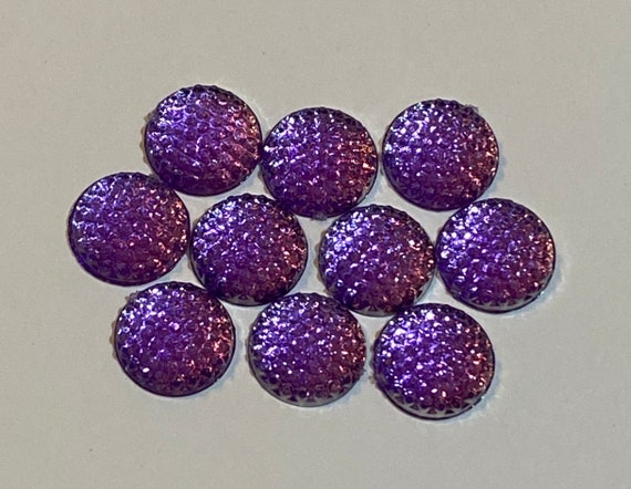 Pretty Purple Push Pins / Set of Ten Push Pins / Decorative | Etsy