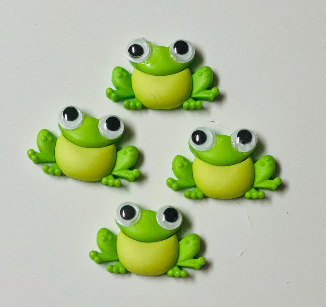 Happy Frogs! Magnets / Set of Four Frog Magnets / Animal Magnets - Etsy