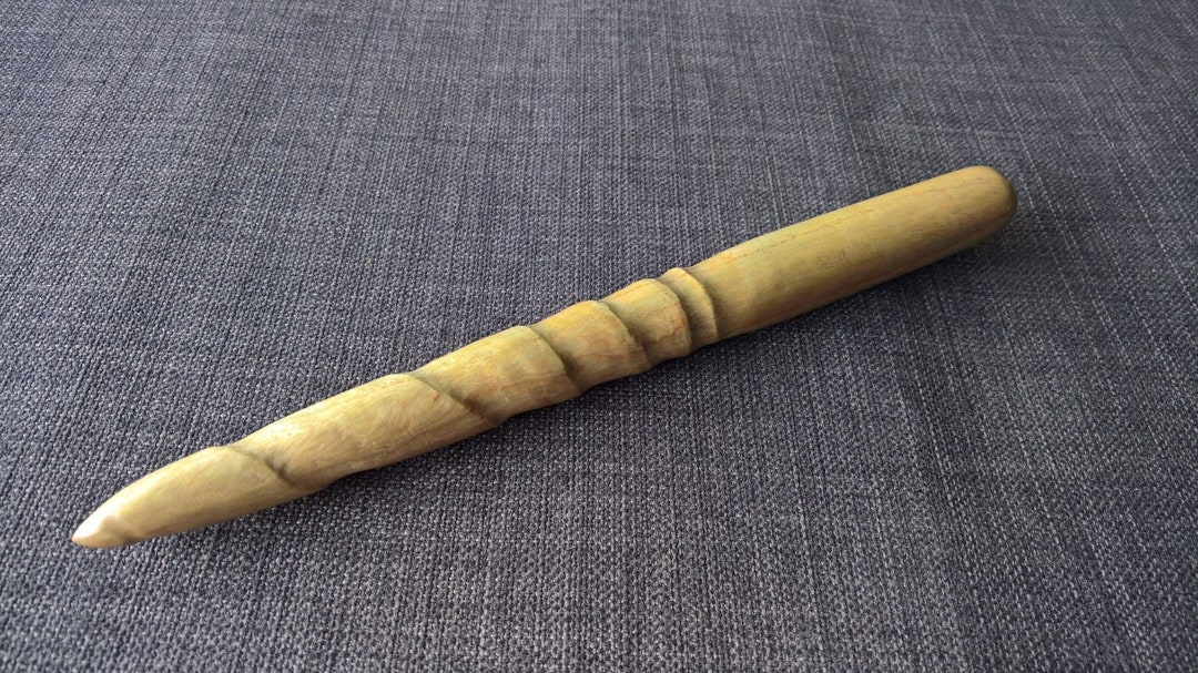 Wand Ash Wood Handmade Wicca Magic Witch Pagan Witchcraft Spell - Etsy