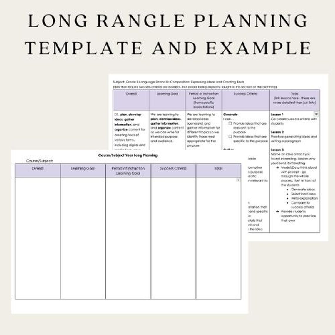 Editable Lesson Plan Template | Evidence-based Teaching (PDF Download ...