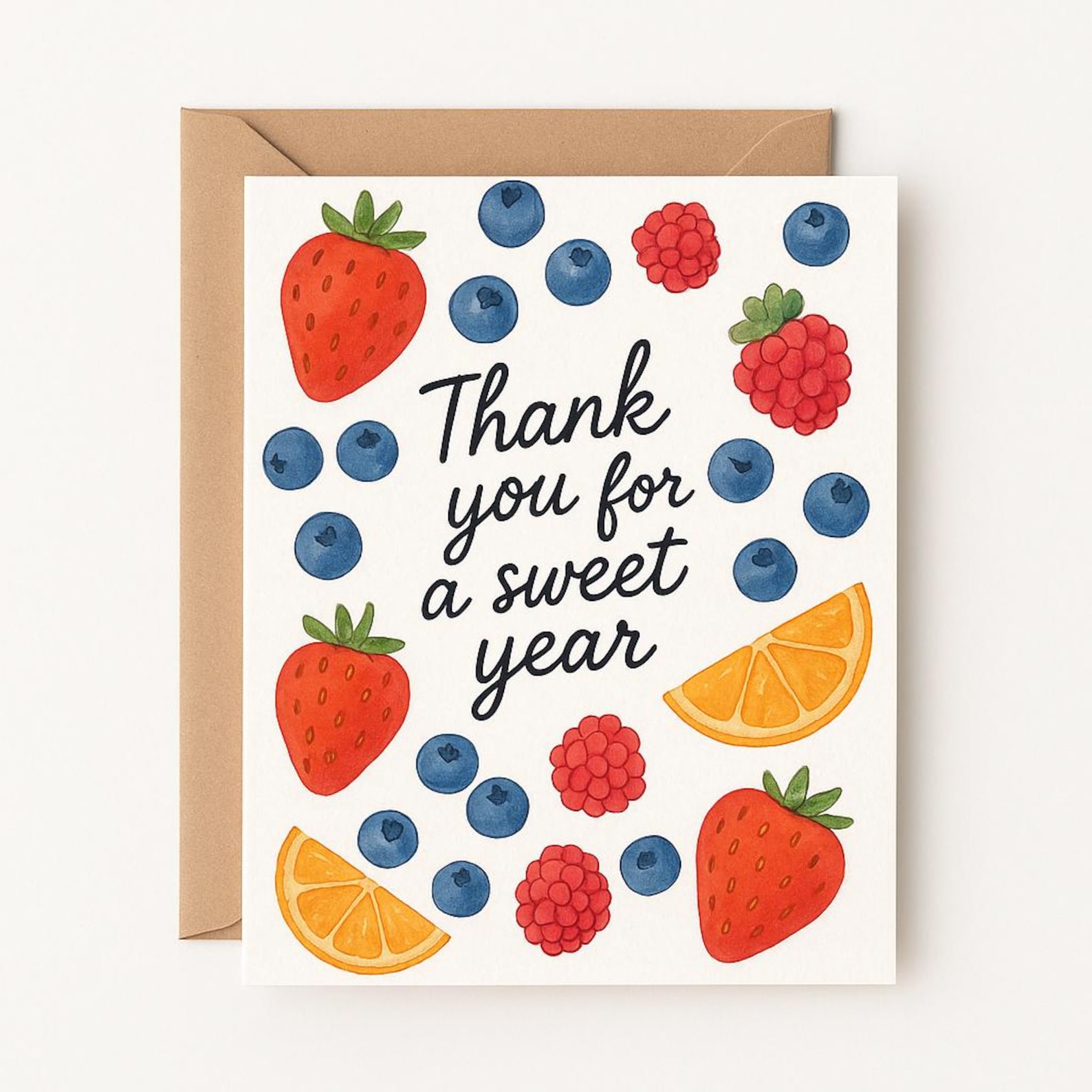Printable Teacher Thank You Card | End of Year Foldable Card | Instant ...