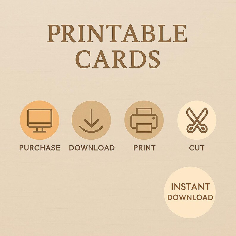 Smiley Face Thank You Card | Printable Retro Gratitude Card | Instant ...