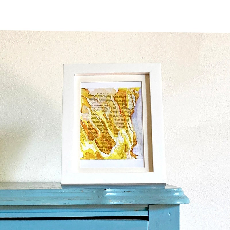 Bright Yellow Art - Etsy