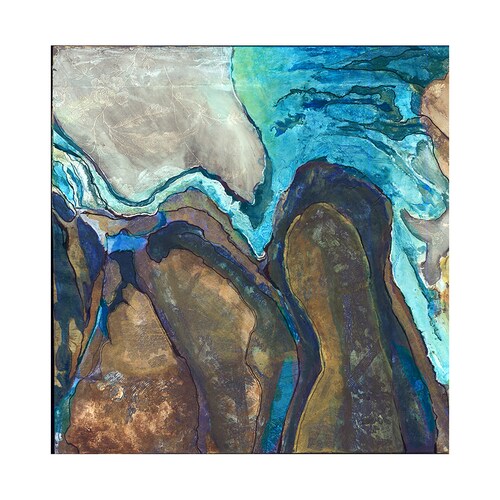 Illyria 1 Small Watercolor Abstract Art Print Modern Wall - Etsy