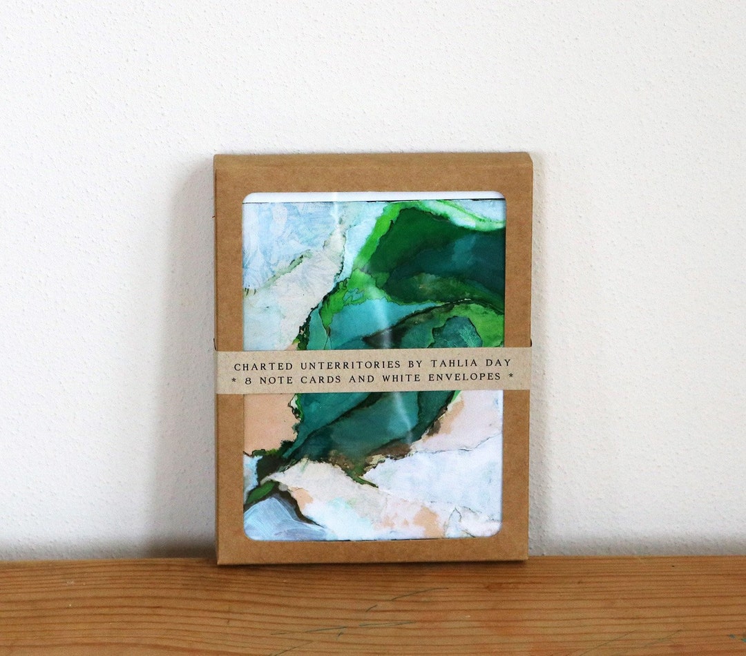 Art Notecards, Greeting Cards, Set of 8 Cards With Envelopes, Blank ...