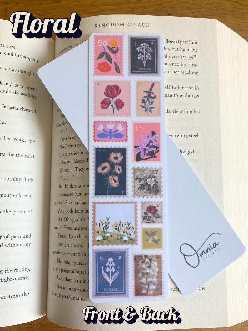 Vintage Postage Stamp Bookmarks - Vintage Bookmarks, Travel Bookmarks ...