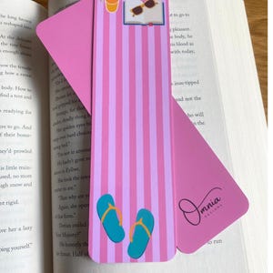 Fun in the Sun Bookmarks – Summer Bookmark Set, Colorful Beach ...
