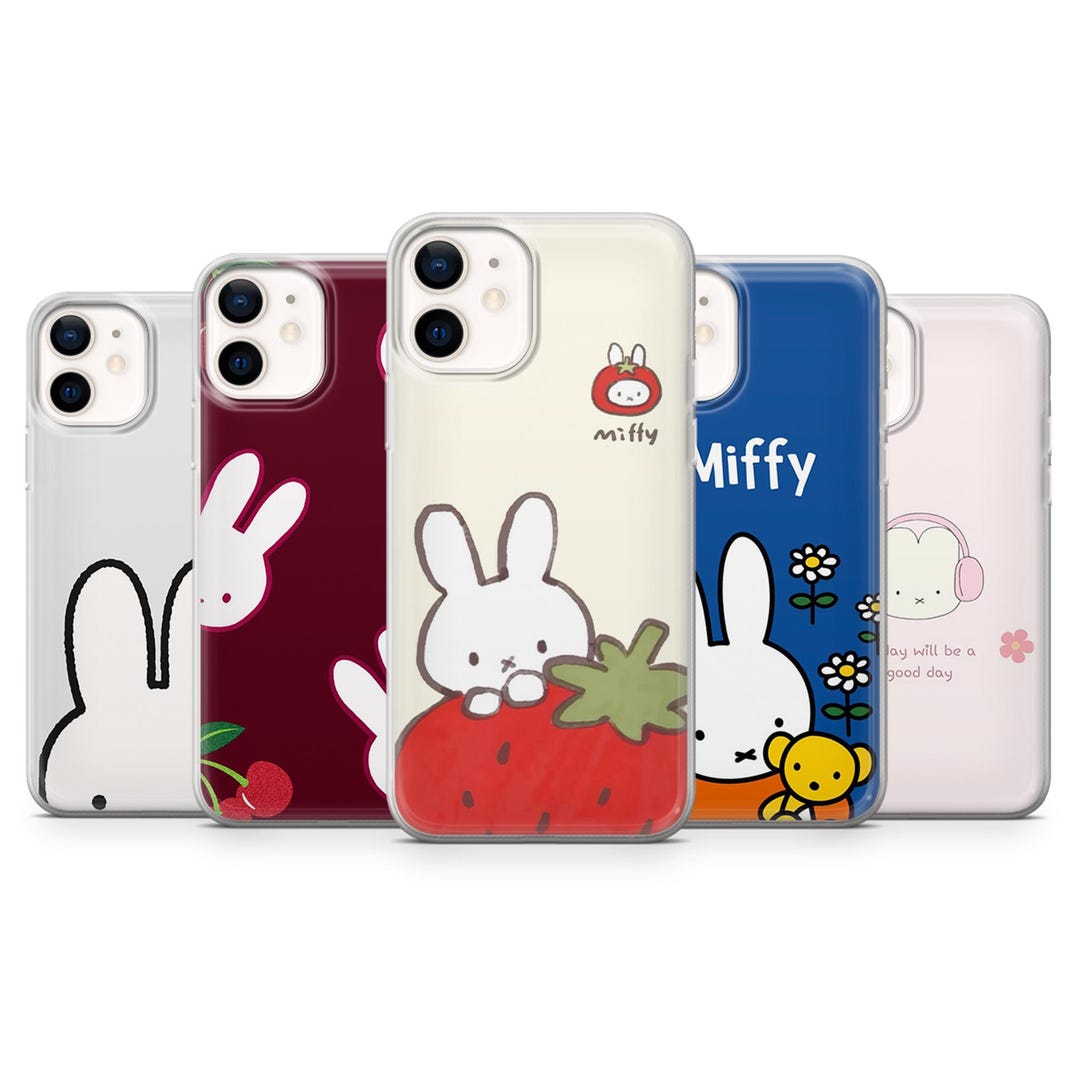 Miffy Phone Case Bunny Cute Japanese Cover for iPhone 16pro, 15, 14, 13 ...
