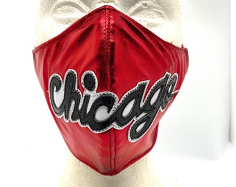 Chicago Bulls Mask - Etsy