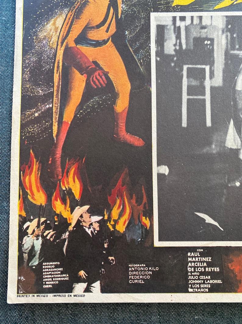 1971 Superzan El Invencible Lobby Card Vintage Movie Poster - Etsy