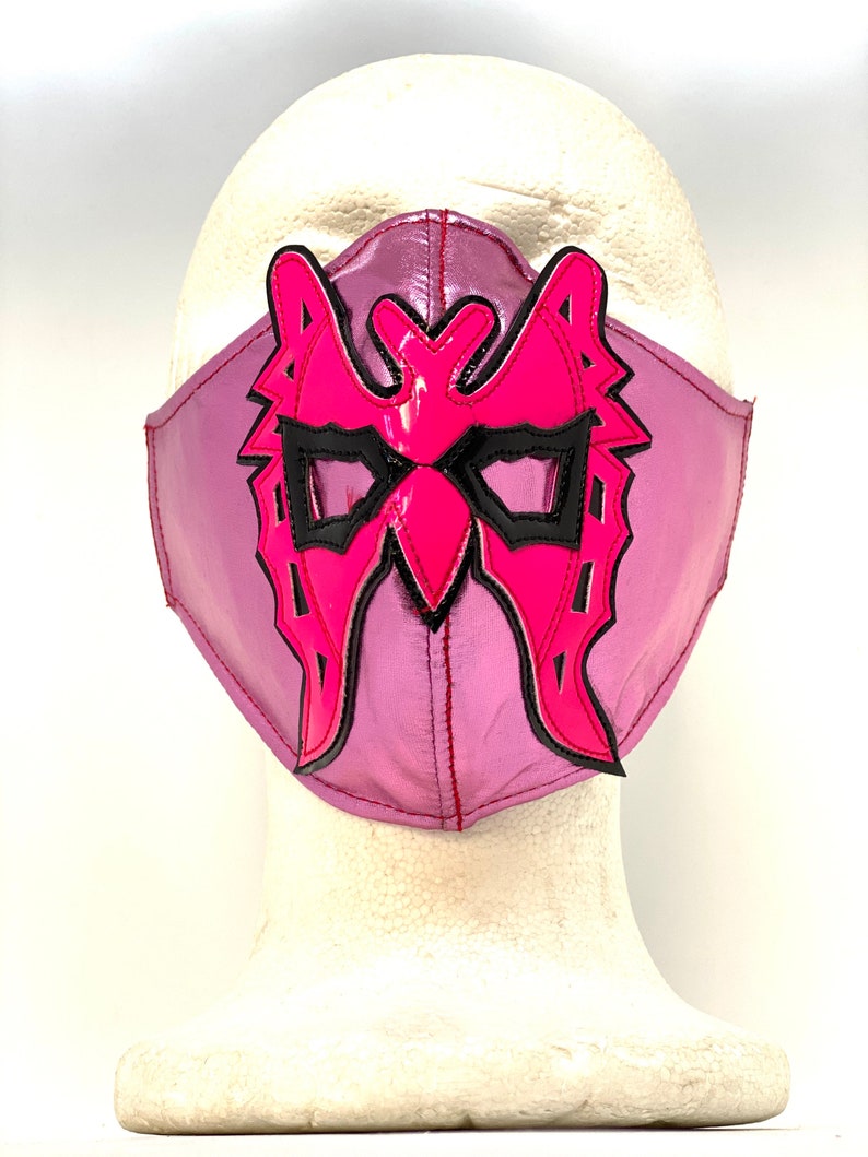 Pink Butterly Face Mask Mariposa Hand Made Cubre Boca Metallic | Etsy