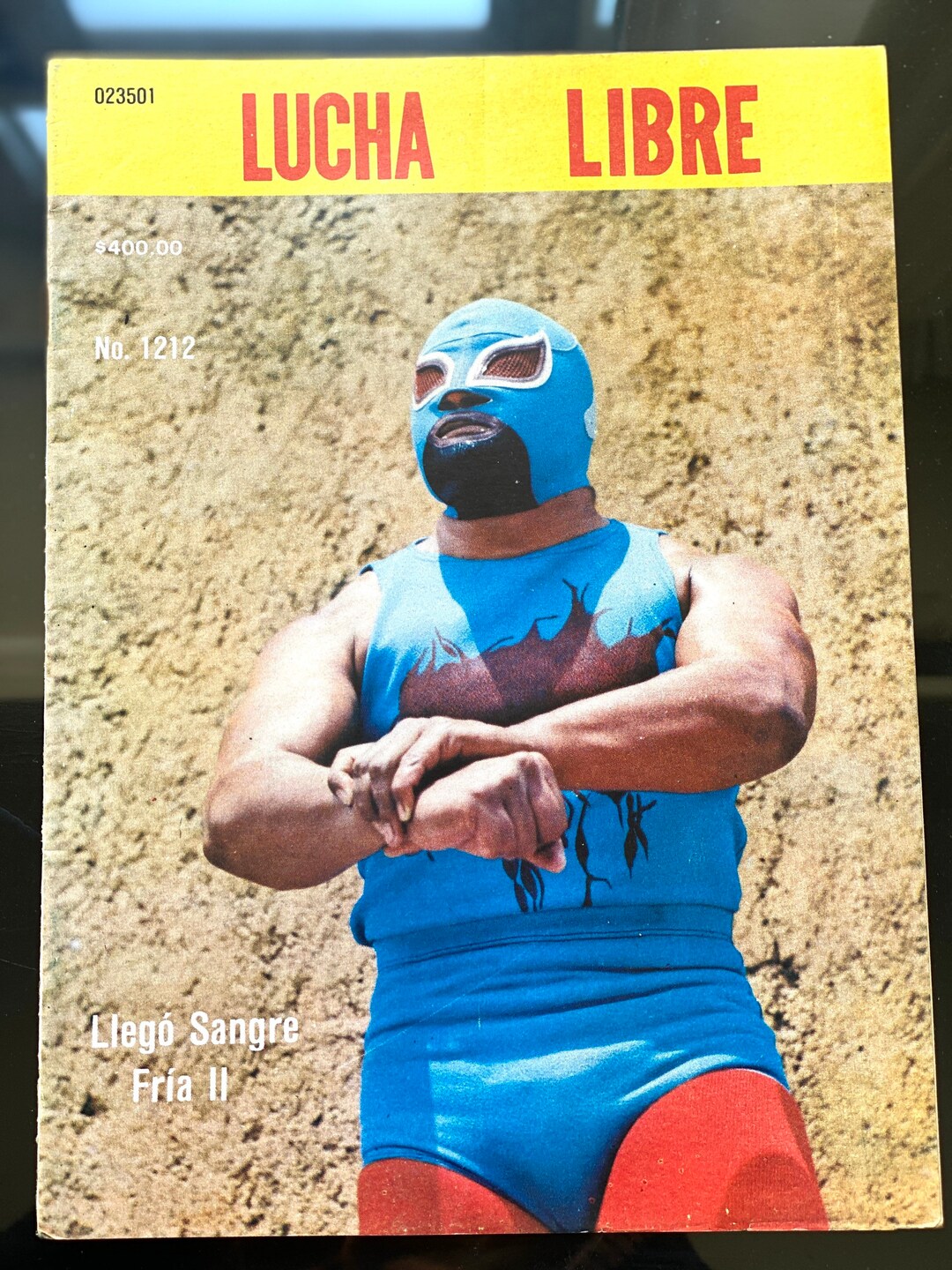 Rare Vintage Lucha Libre Magazine 1212 1987 Mexican Wrestling Zine ...