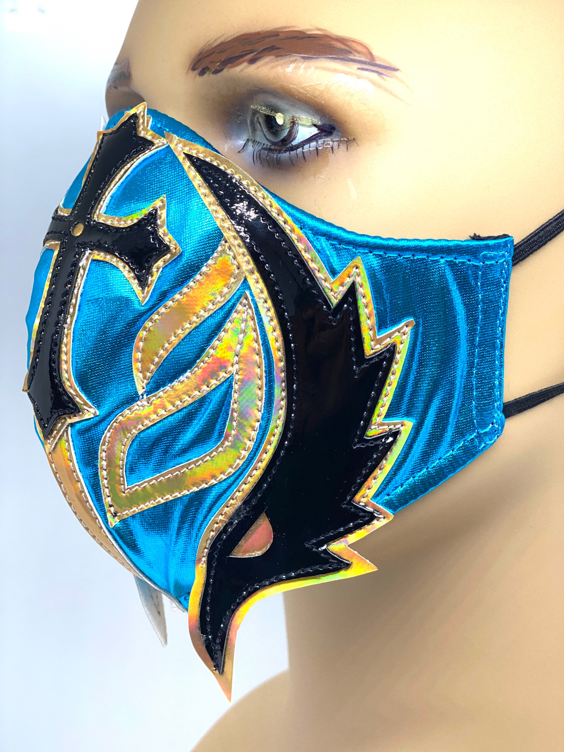 Kids Childrens Lucha Libre Face Mask Luchador Wrestling Hand | Etsy