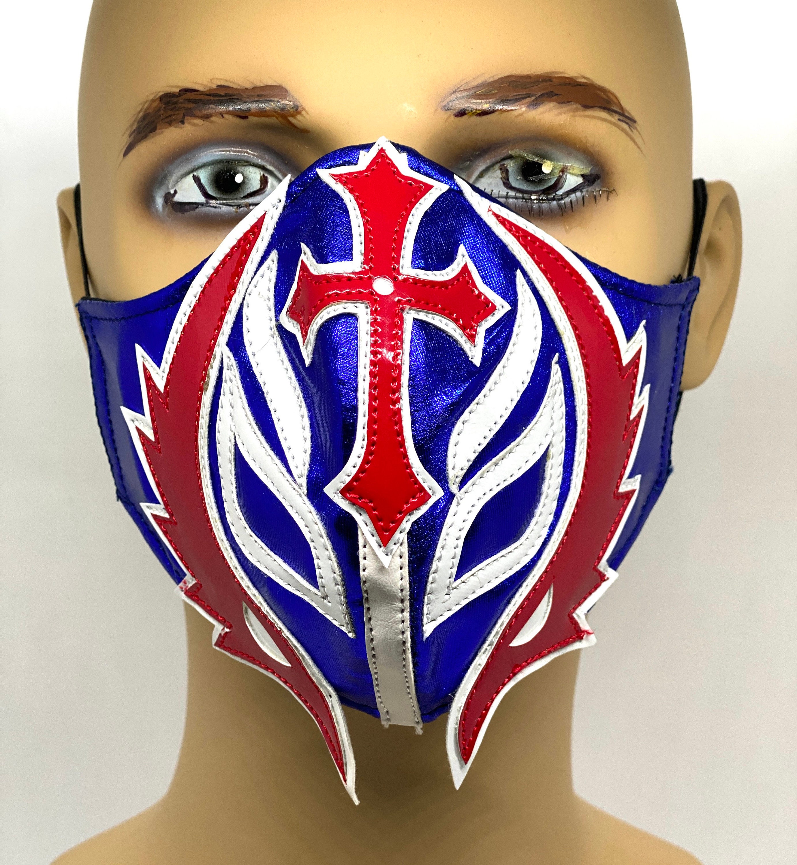 Kids Childrens Lucha Libre Face Mask Luchador Hand Made | Etsy