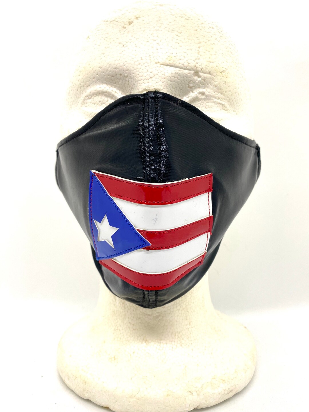 Hand Made Puerto Rico Face Mask Boricua Puerto Rican Flag - Etsy