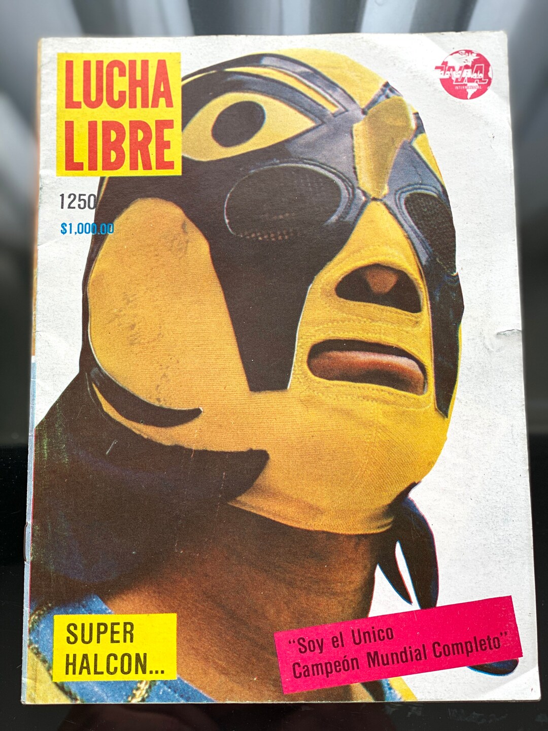 Vintage Lucha Libre Magazine Luchador 1988 Revista Super Halcon Rayo De ...