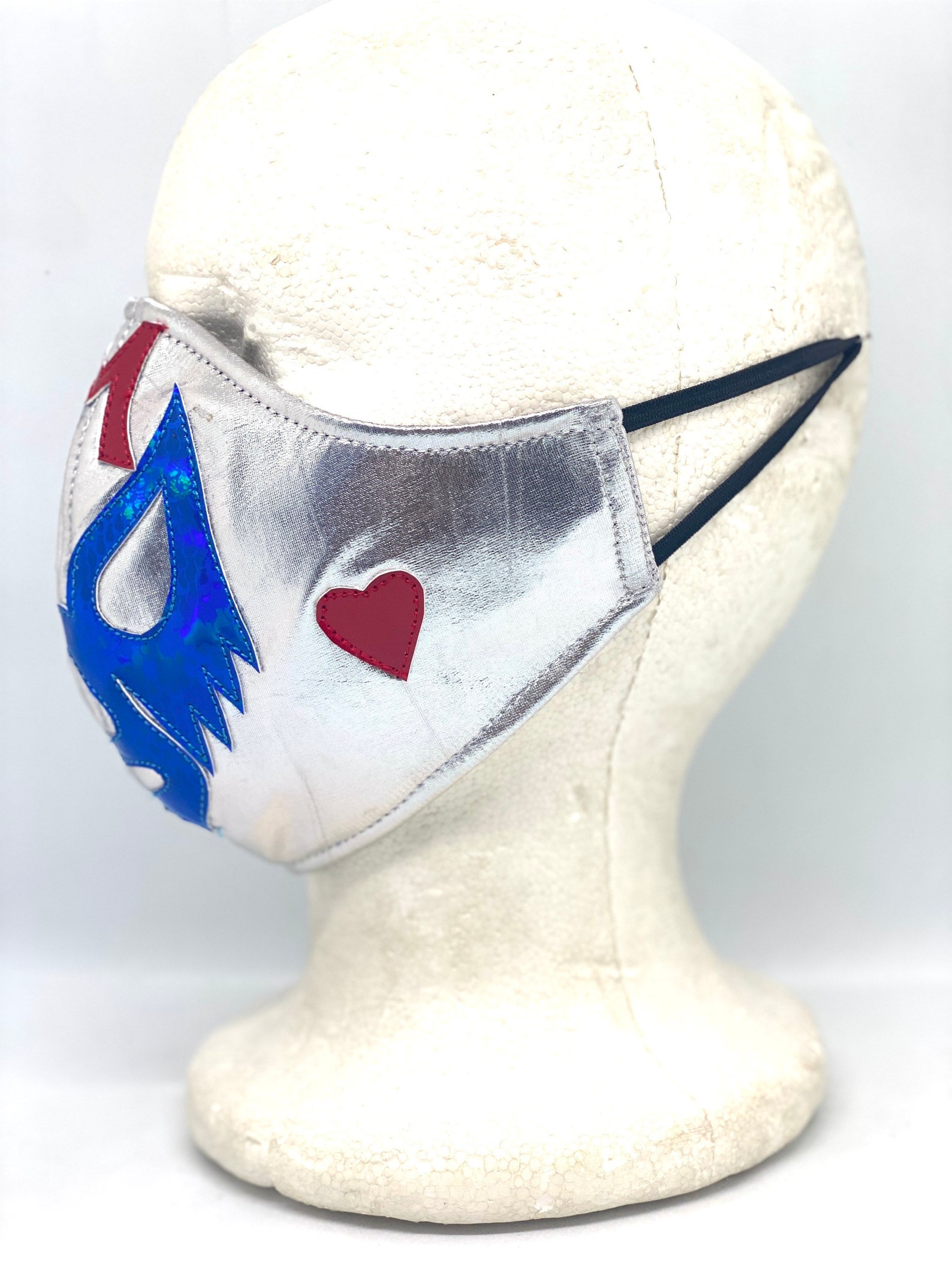 Lucha Libre Face Mask Luchador Mexican Wrestling Hand Made - Etsy