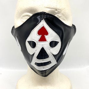 Hand Made Face Mask Lucha Libre Mascara Cubre Boca Artisan Ace - Etsy