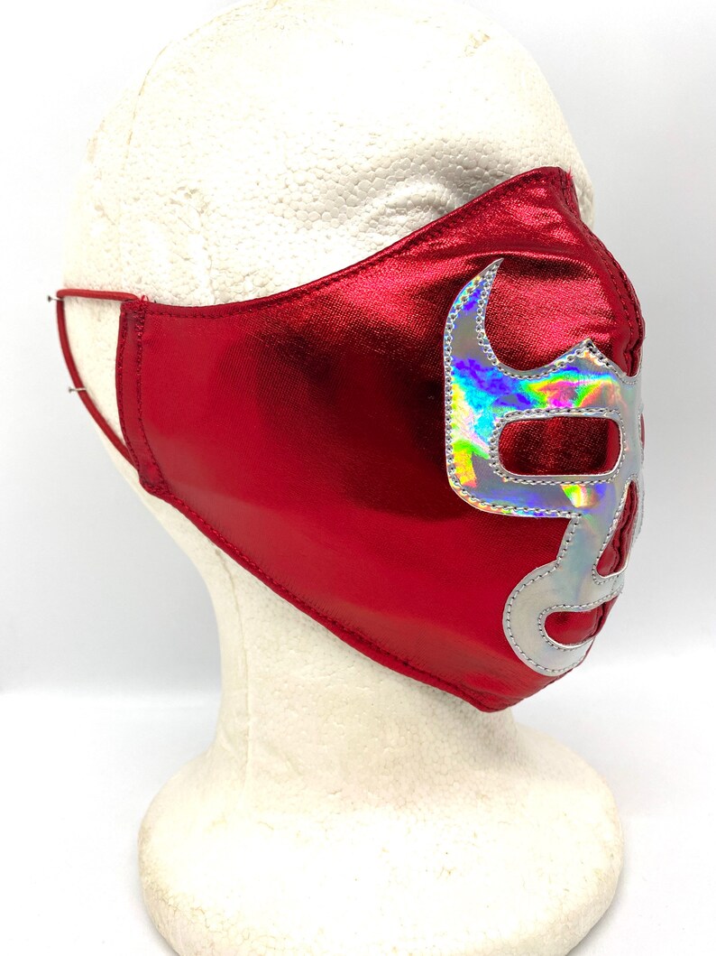 Lucha Libre Face Mask Luchador Mask Wrestling Hand Made - Etsy