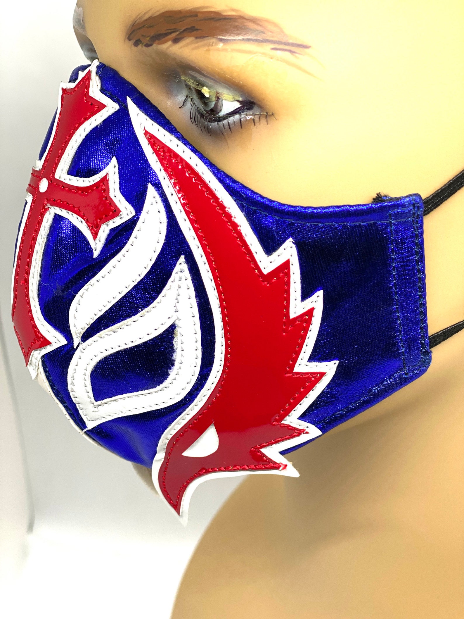 Kids Childrens Lucha Libre Face Mask Luchador Hand Made Artisan - Etsy