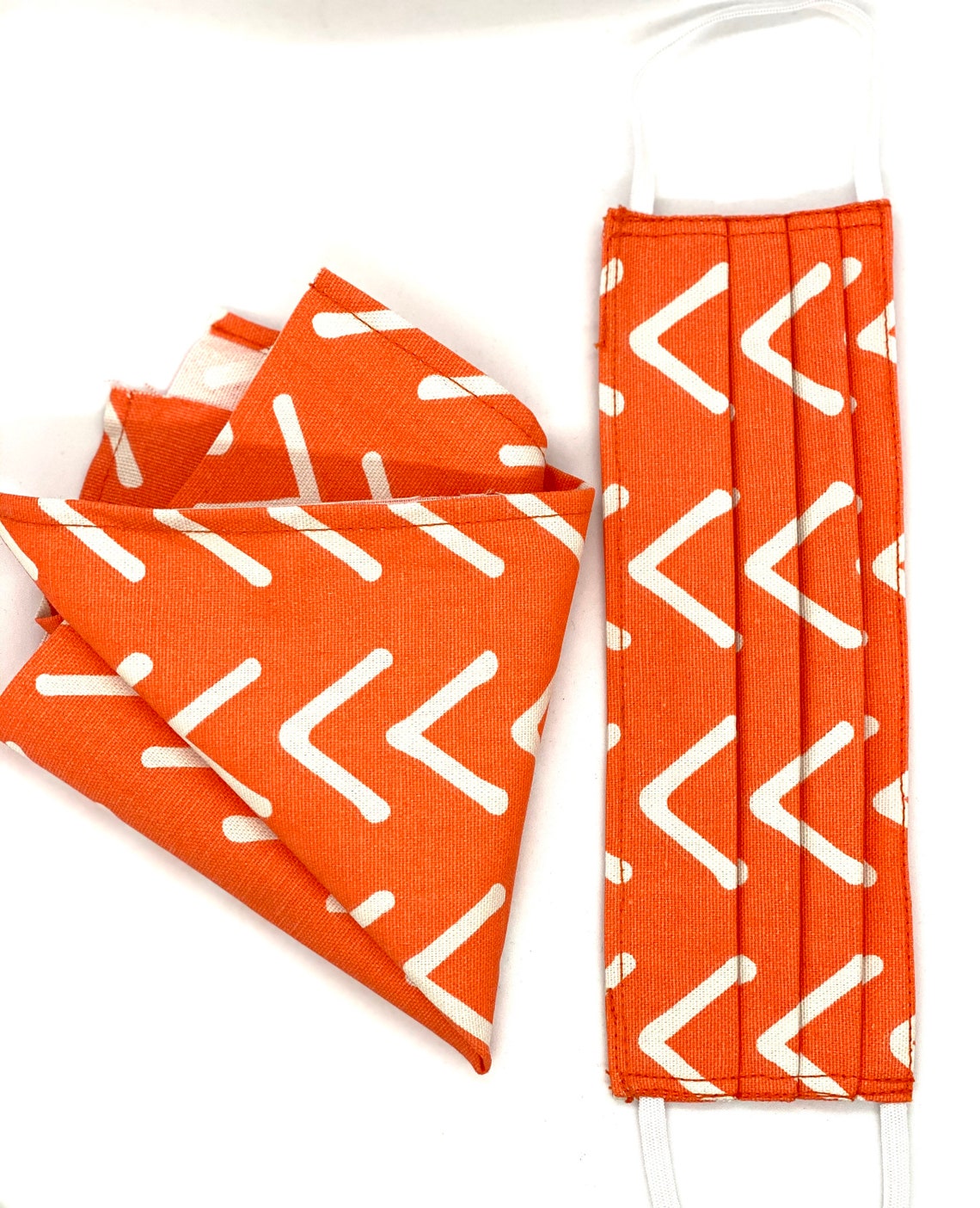 Handmade Matching Face Mask Set Handkerchief Artistic Fabric - Etsy UK