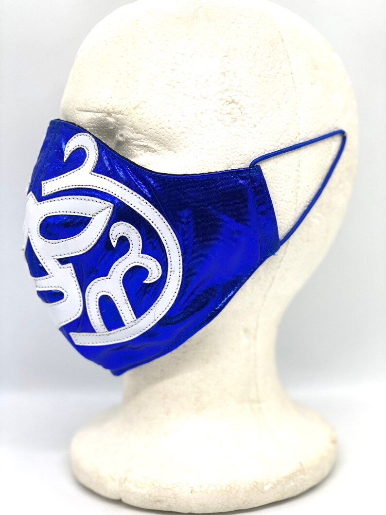 Lucha Libre Face Mask Luchador Blue Huracan Ramirez Mask - Etsy