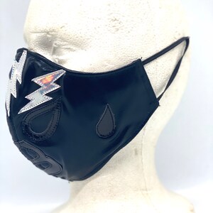 Lucha Libre Face Mask Wrestling Luchador Neutron Mascara Lightning Bolt ...