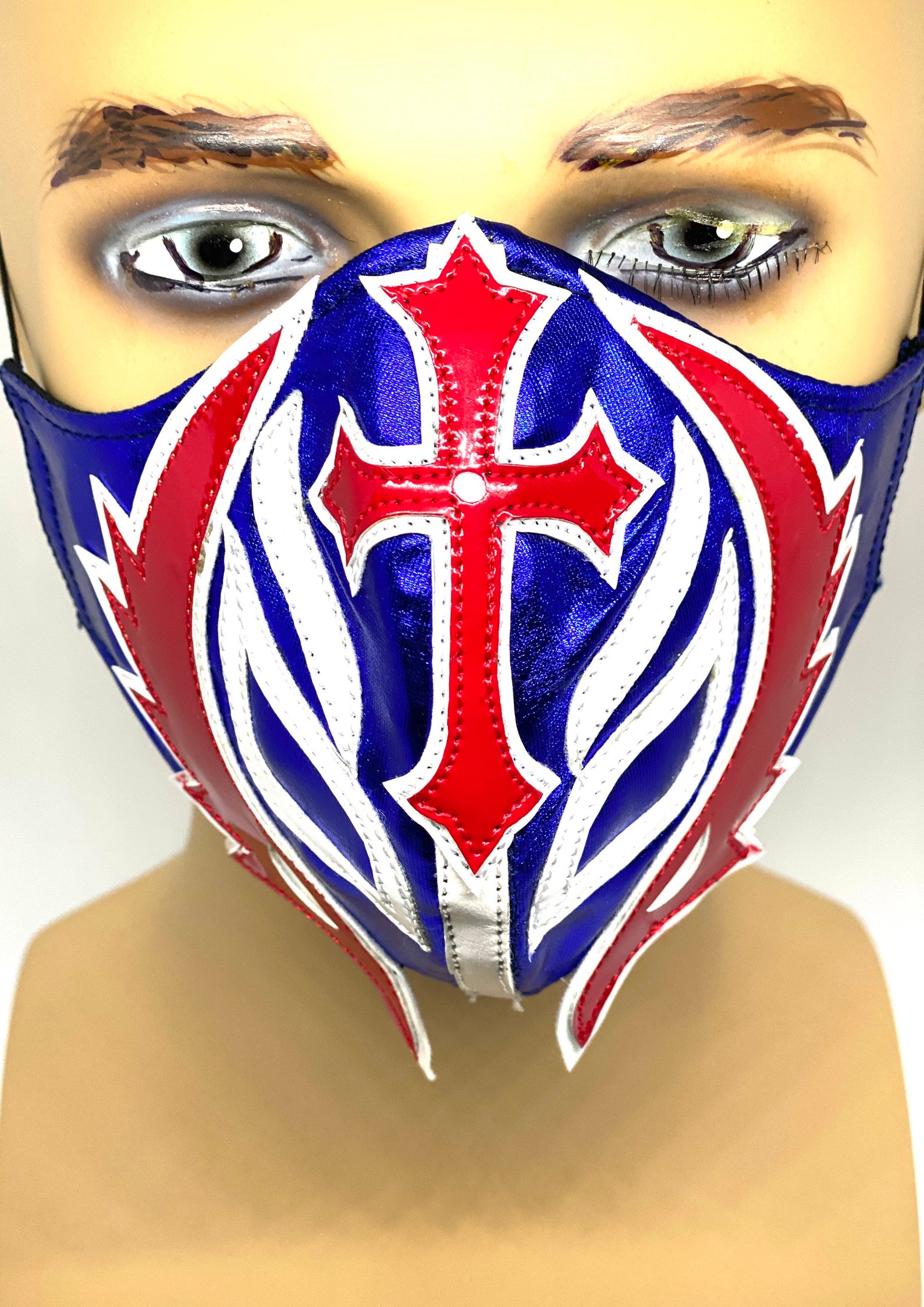 Kids Childrens Lucha Libre Face Mask Luchador Hand Made Artisan - Etsy