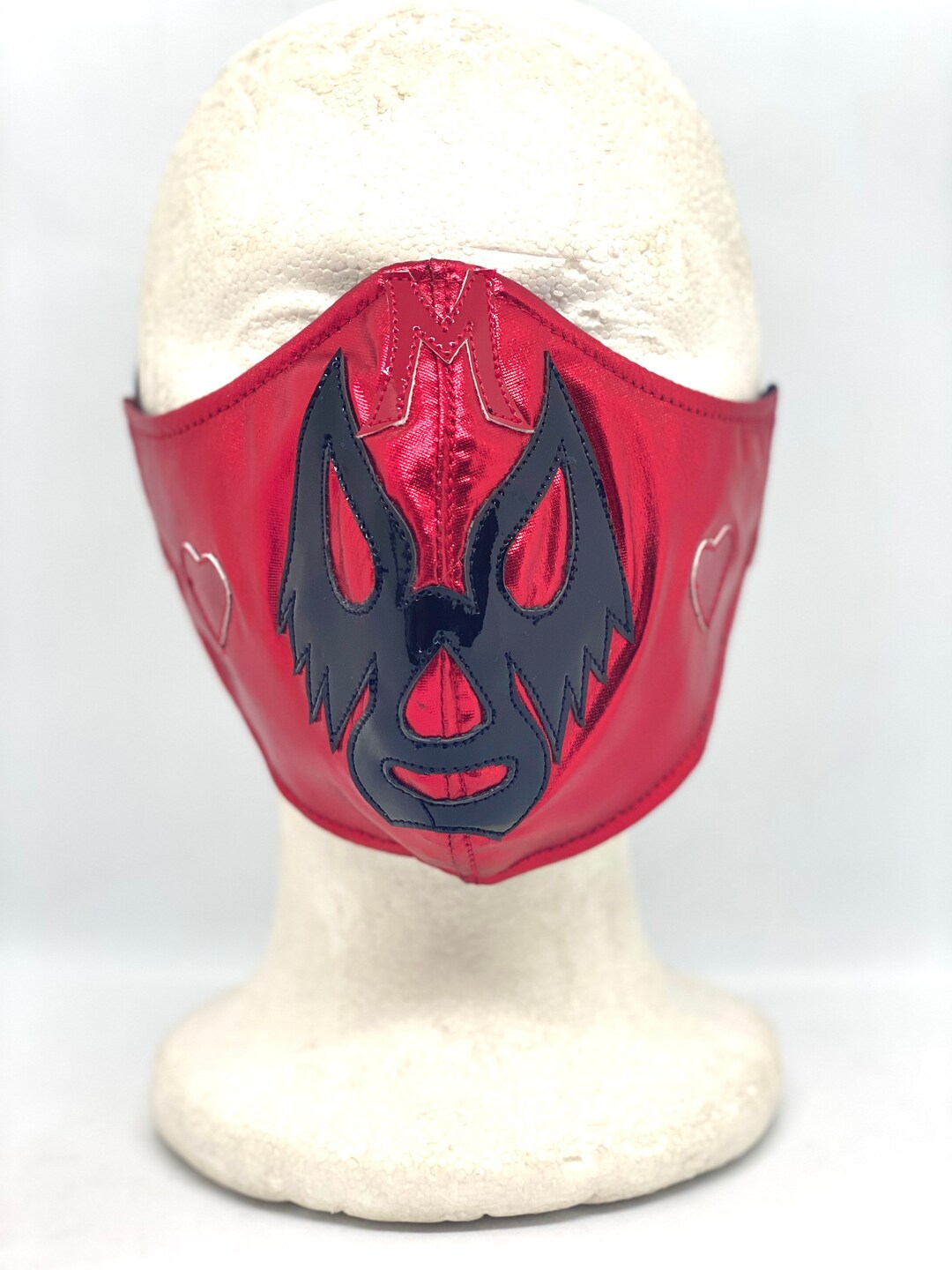 Red Face Mask Luchador Lucha Libre Wrestling - Etsy