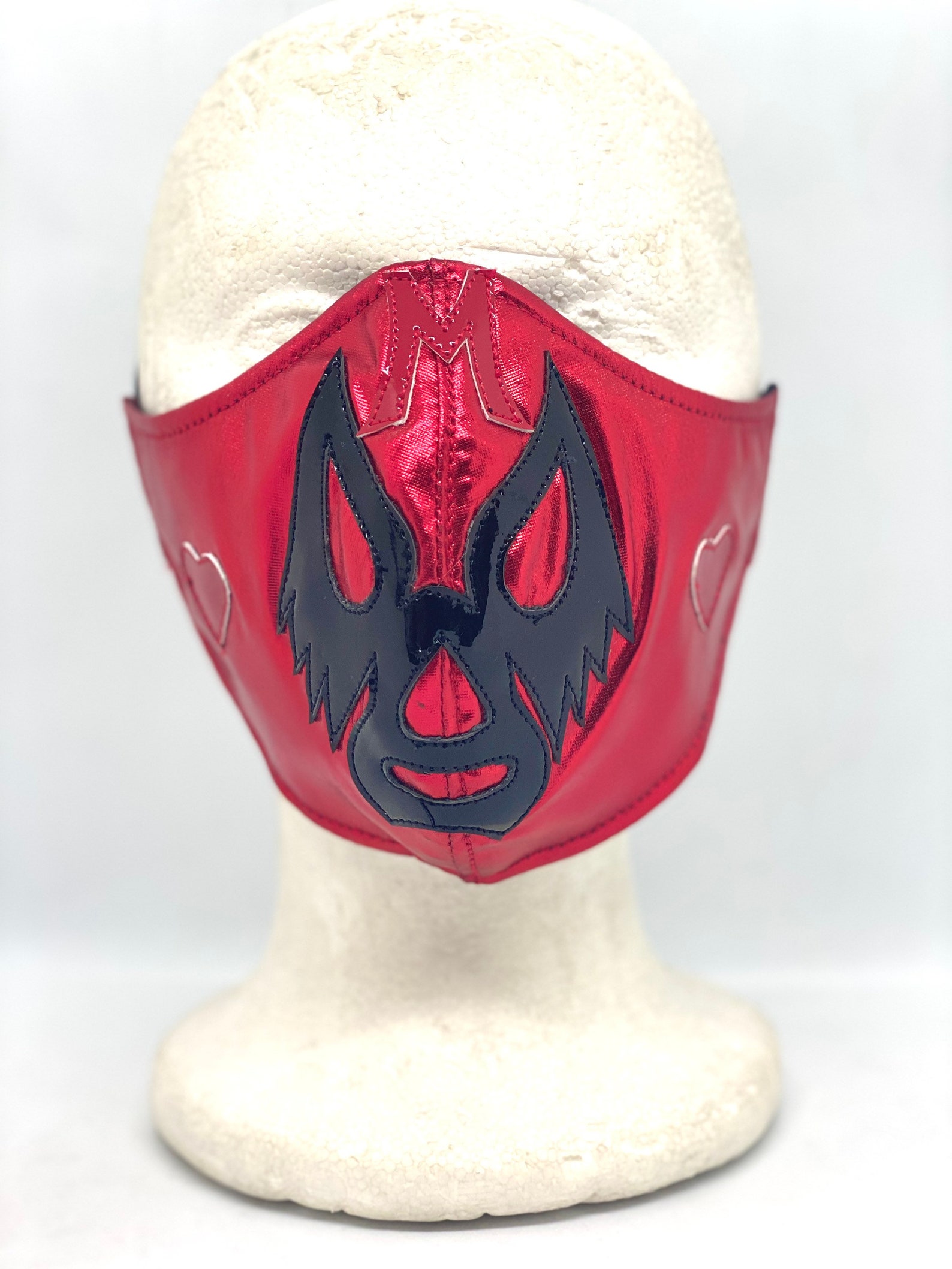 Red Face Mask Luchador Lucha Libre Wrestling - Etsy