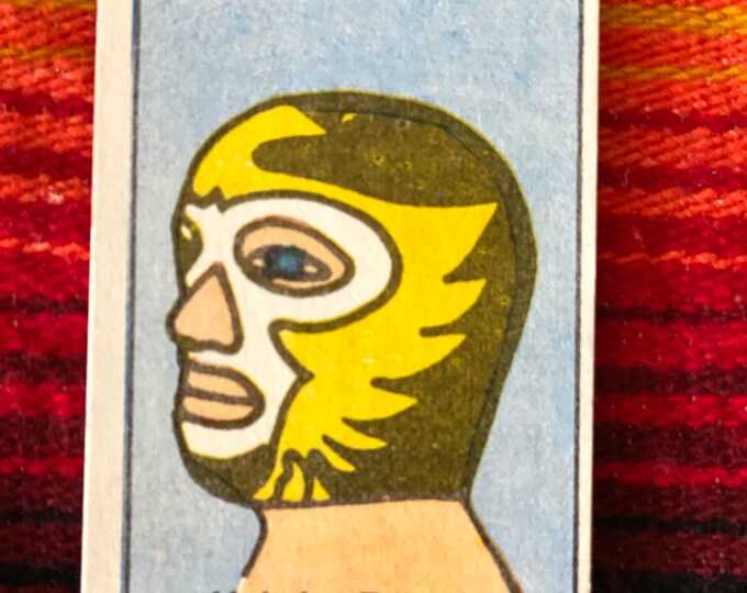 Rare 1980s Vintage Halcon Dorado Luchador Mask Lucha Libre Wrestling ...