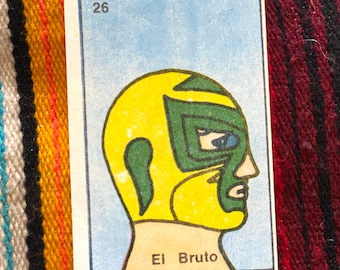 Rare 1980s Vintage Halcon Dorado Luchador Mask Lucha Libre Wrestling ...