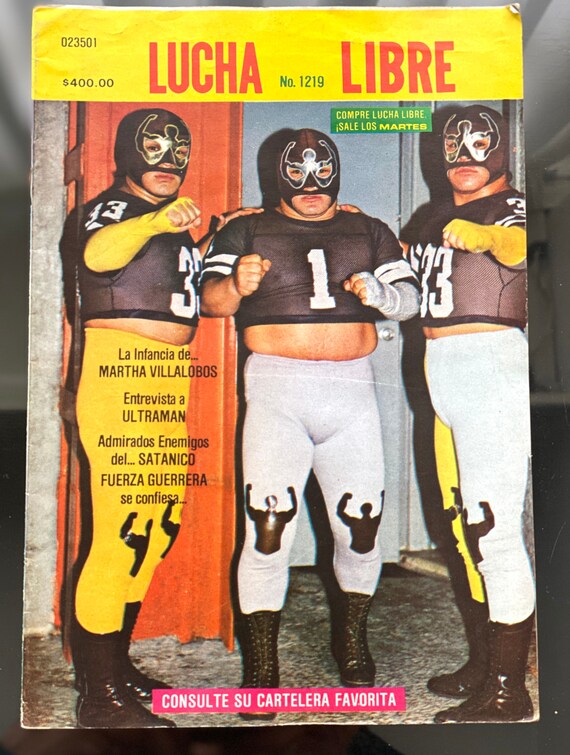 Vintage Lucha Libre Magazine Luchador El Brazo Hulk Hogan | Etsy