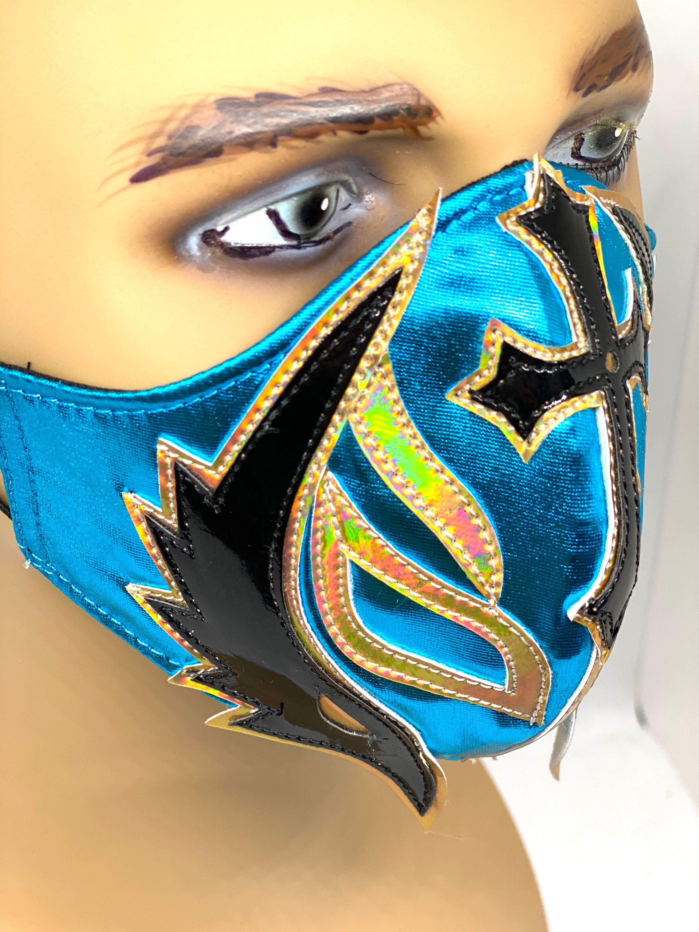 Kids Childrens Lucha Libre Face Mask Luchador Wrestling Hand | Etsy