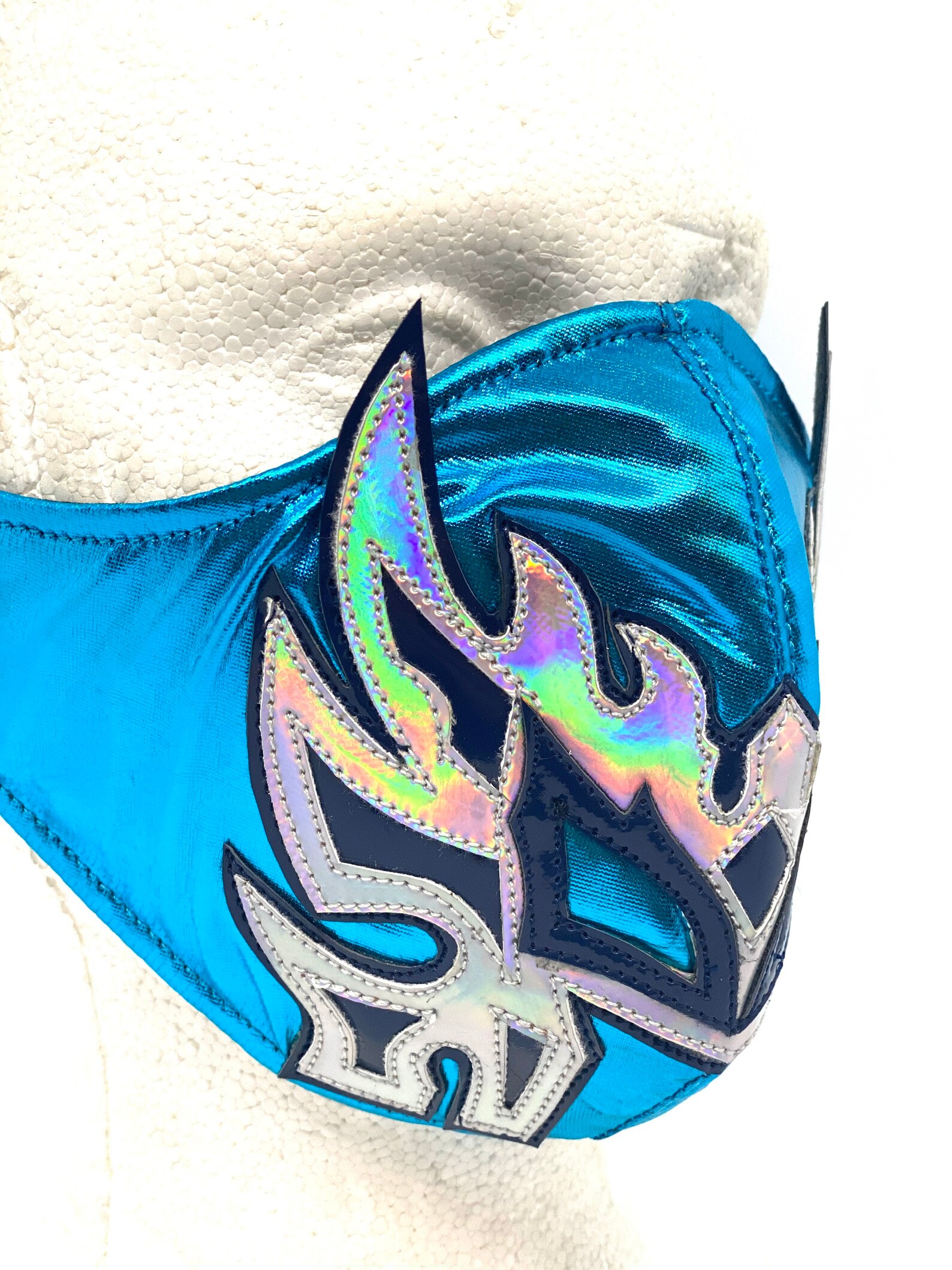 Blue Lucha Libre Face Mask Luchador Kalisto Wrestling - Etsy