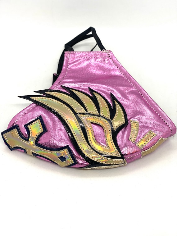 Pink Lucha Libre Face Mask Luchador Wrestling Luchador Mask 3D | Etsy
