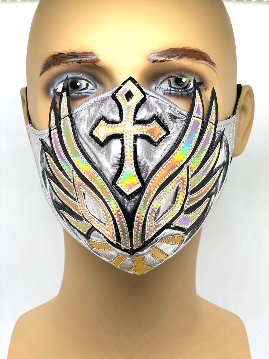 Kids Childrens Lucha Libre Face Mask Luchador Wrestling Hand Made ...