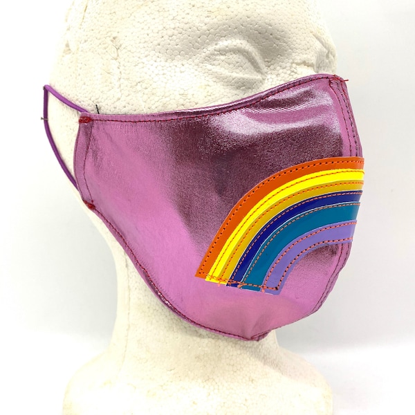 Pink Face Mask - Etsy