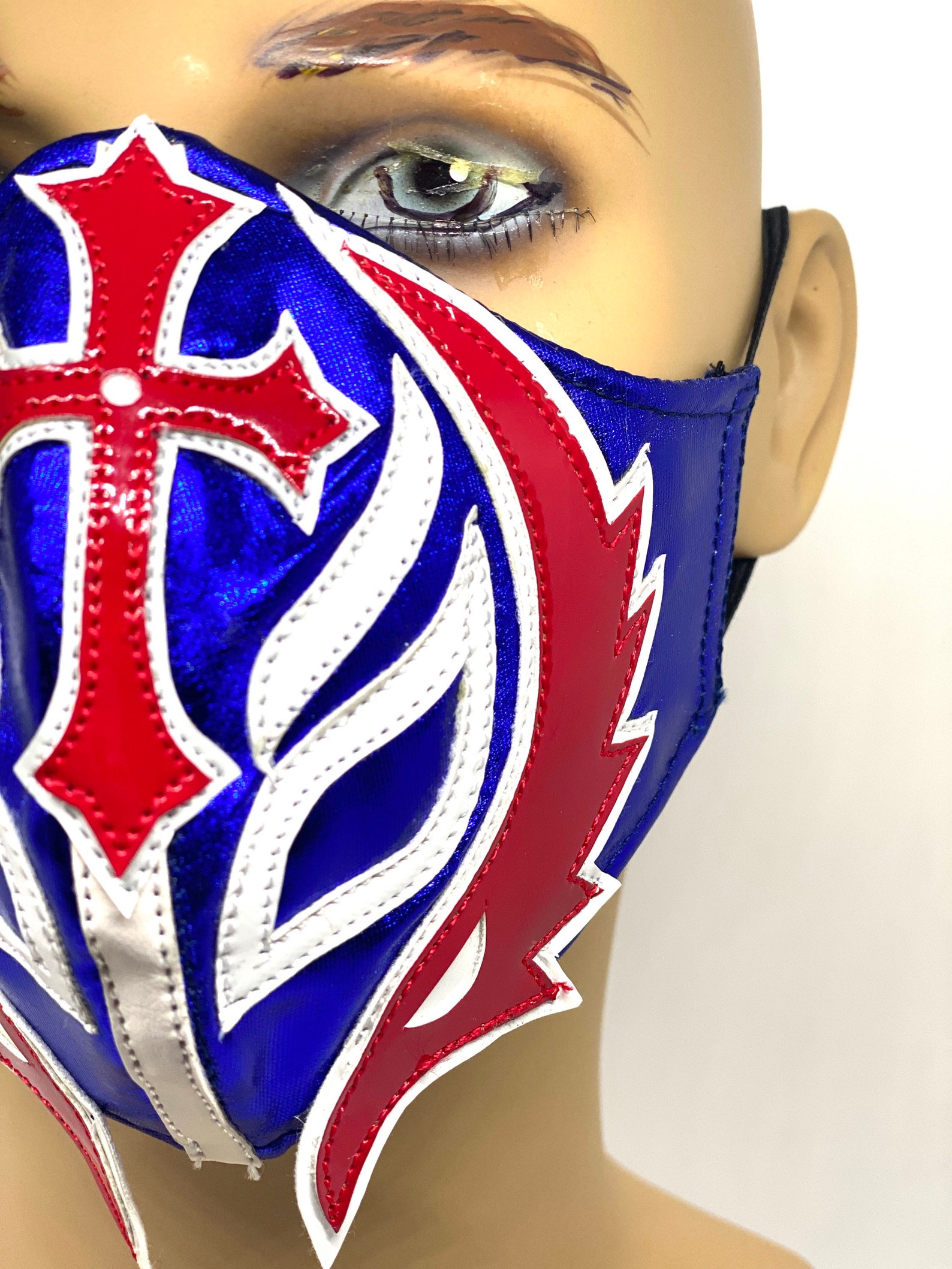 Kids Childrens Lucha Libre Face Mask Luchador Hand Made - Etsy