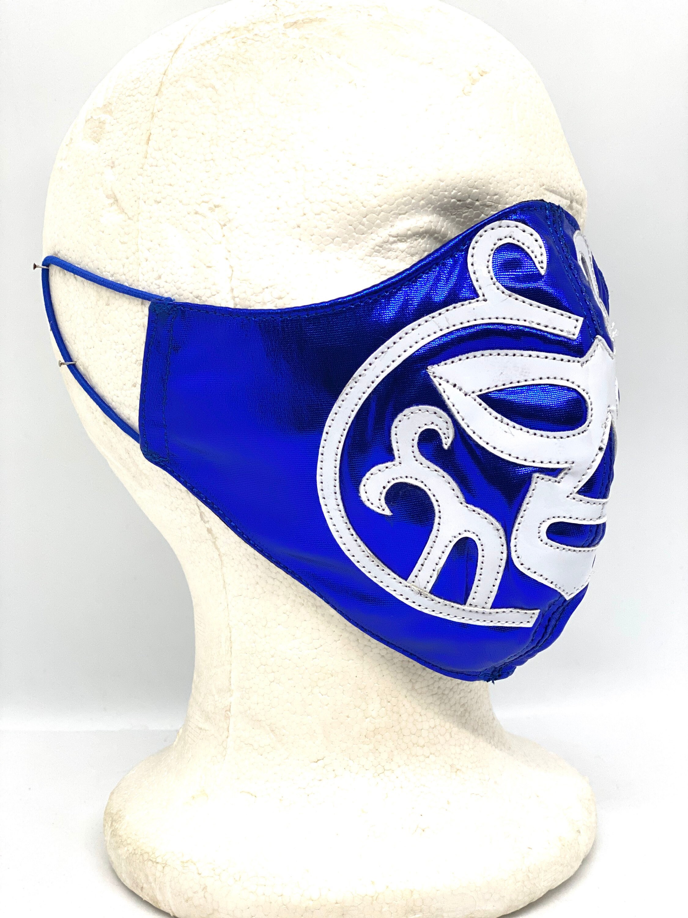 Lucha Libre Face Mask Luchador Blue Huracan Ramirez Mask - Etsy