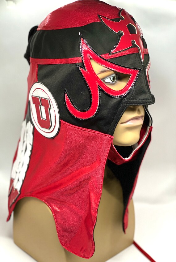 Custom Luchador Mask Red Penta Zero Miedo Lucha Libre Mask - Etsy