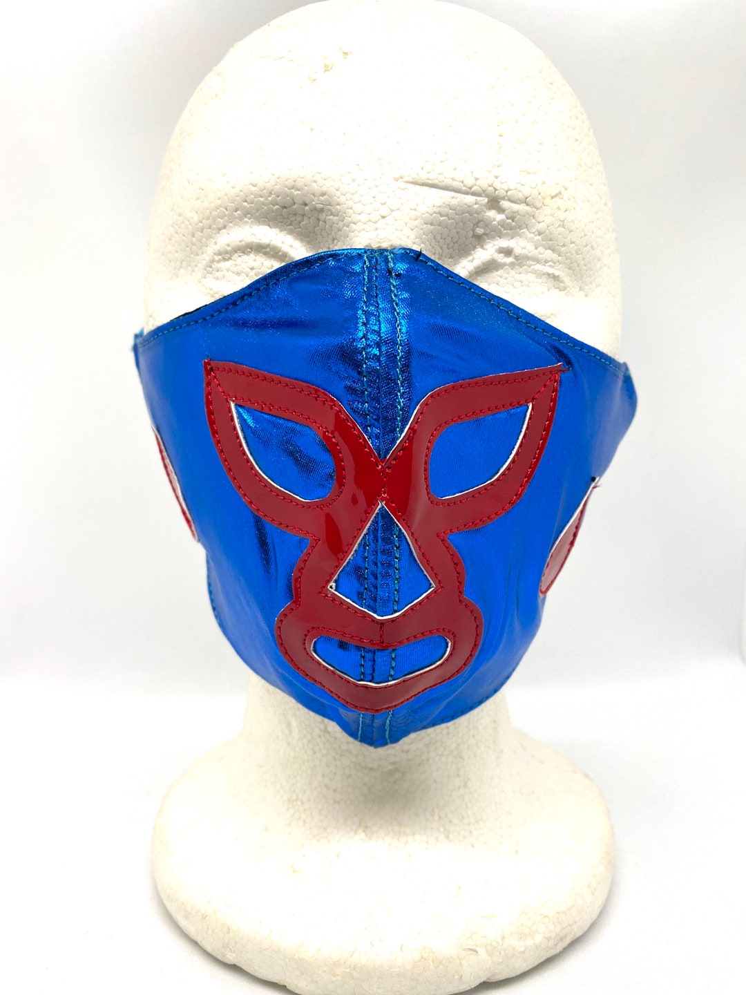 Lucha Libre Face Mask Luchador Hand Made Wrestling Cubre Boca Mascara ...