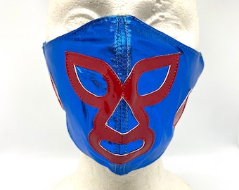 Adult Black and Gold Lucha Libre Face Mask Luchador Cubre Boca | Etsy