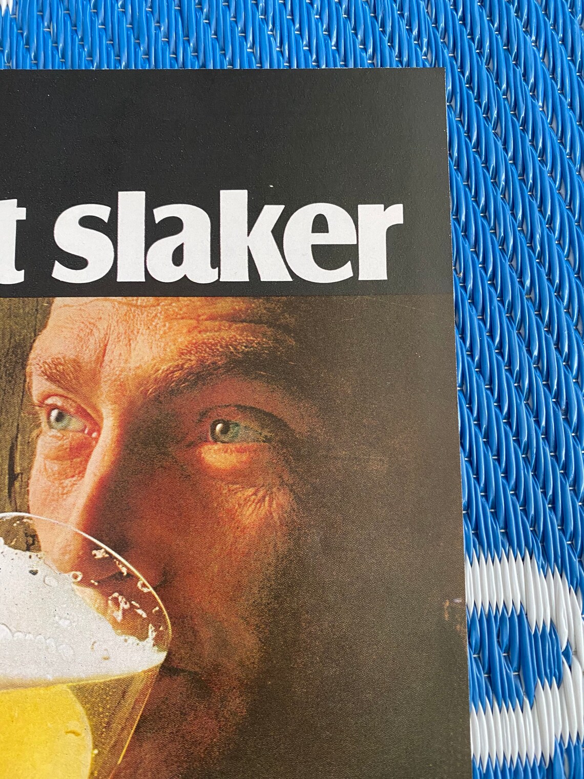 Vintage Falstaff Beer Poster 1970s Advertisement - Etsy