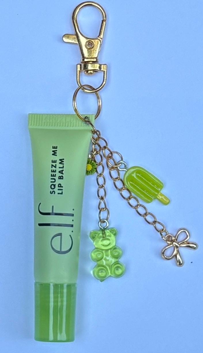 ELF Squeeze Me Lip Balm W/ Customizable Charmed Keychain - Multiple ...