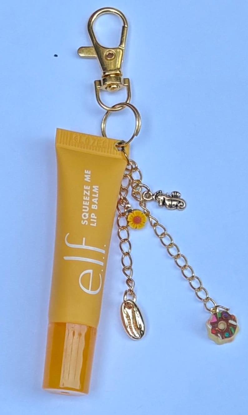 Personalized ELF Lip Balm & Keychain | Custom Name Charm, Teen Gift ...